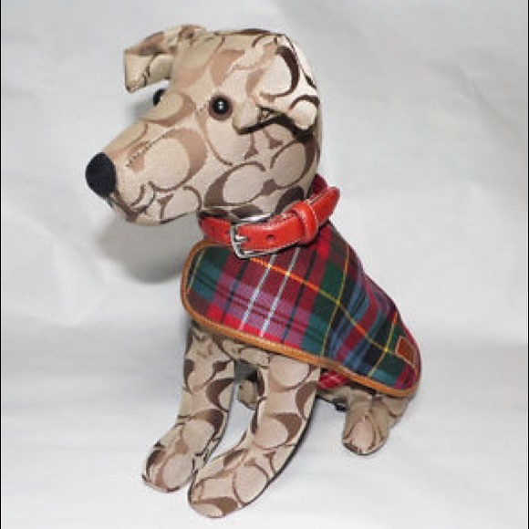Coach | Accessories | Coach Stuffed Dog By Russ | Poshmark